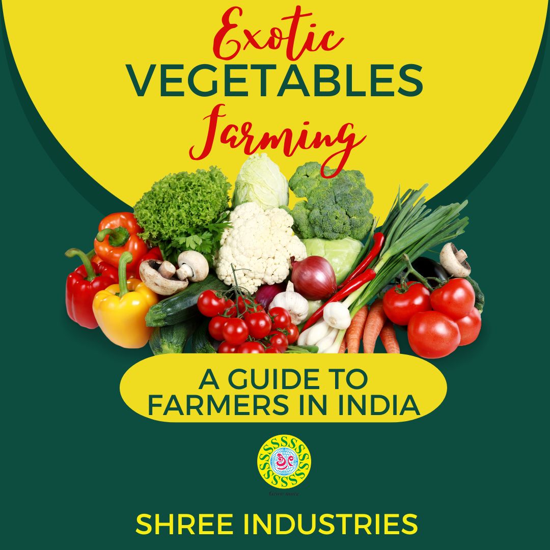 Exotic vegetable Farming – A Guide to Farmers - Shree Industries